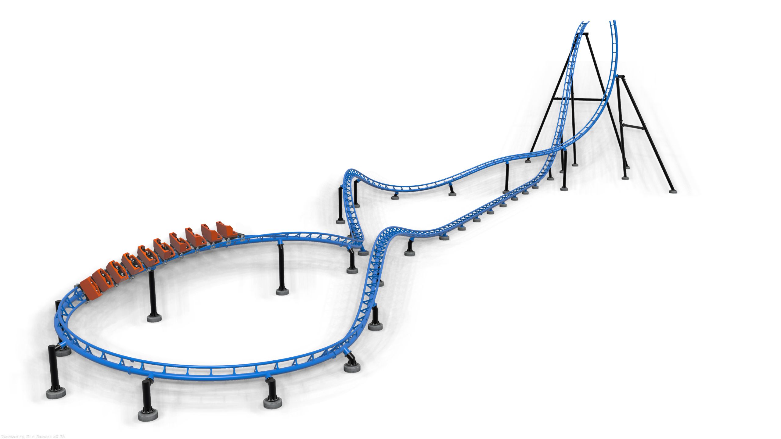 Shuttle Famility Coaster 200 - E&S Rides