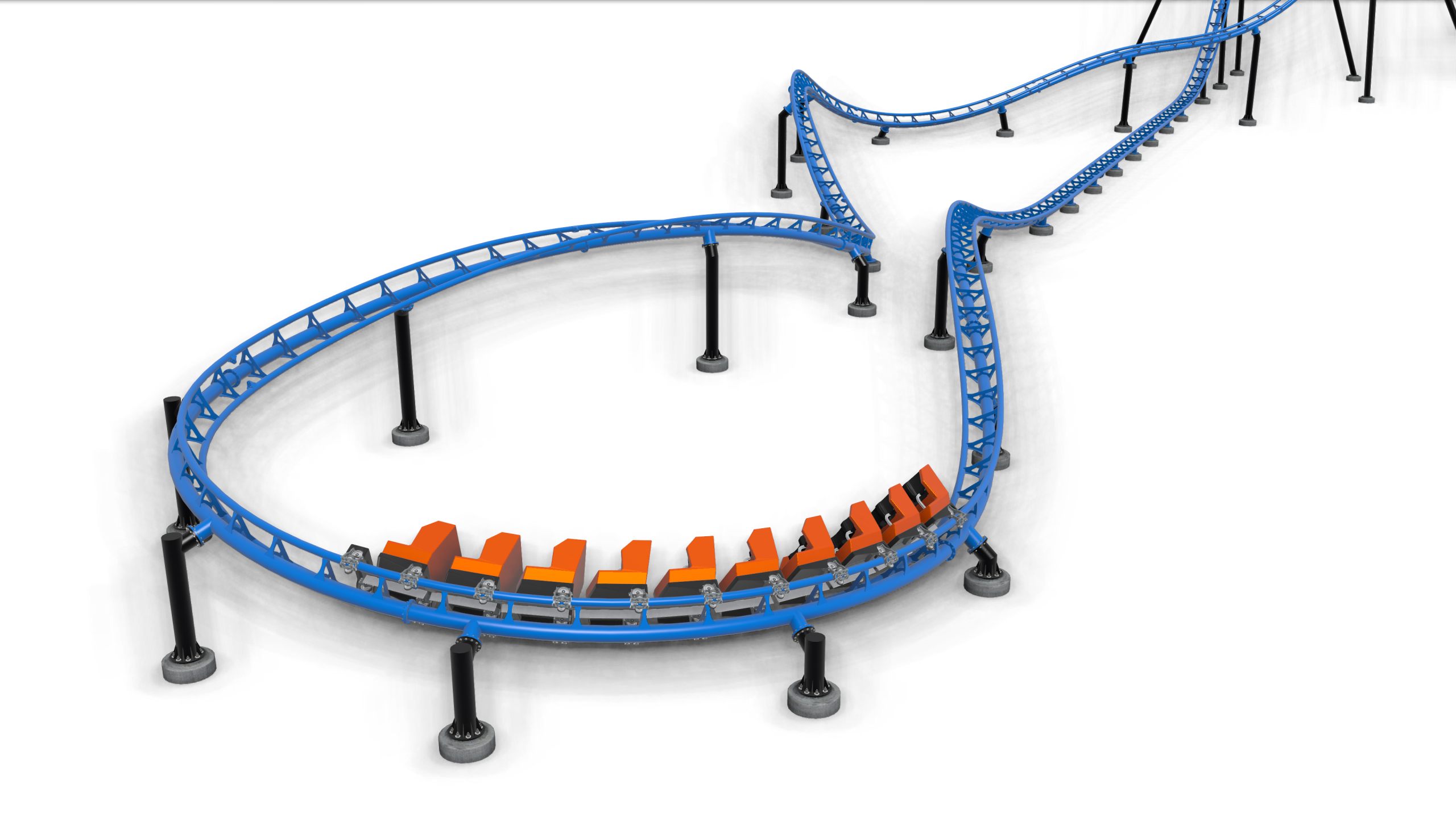 Shuttle Famility Coaster 200 - E&S Rides